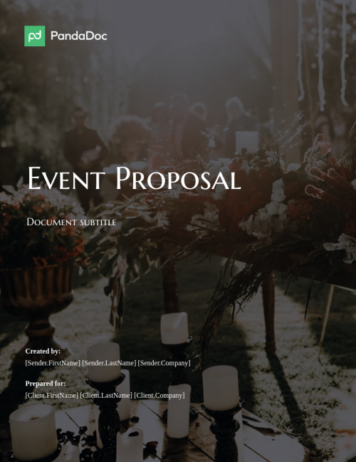 Professional Services Proposals Templates, Samples - PandaDoc