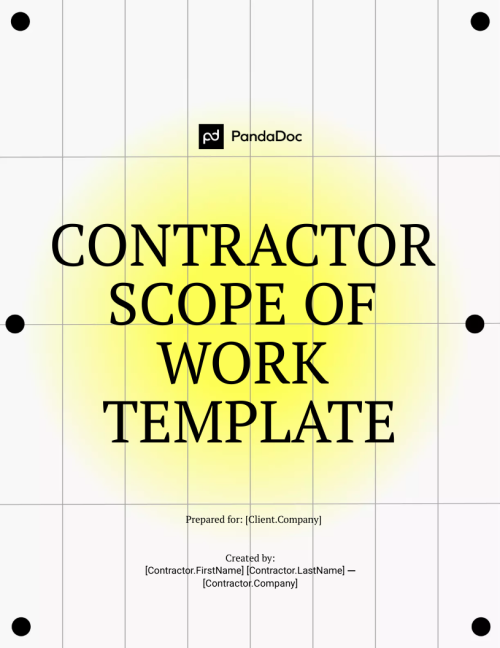 Free Scope of Work Templates, SOW Samples and Examples - PandaDoc