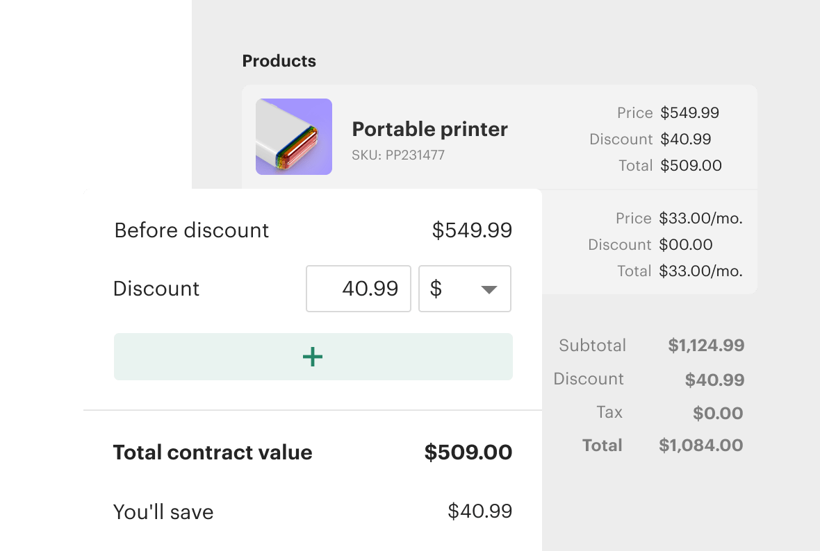 CPQ Software: Configure-Price-Quote solution
