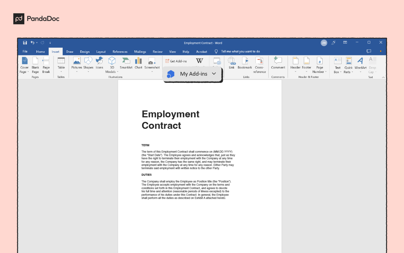 How To Insert A Signature Into A Word Document JOE TECH