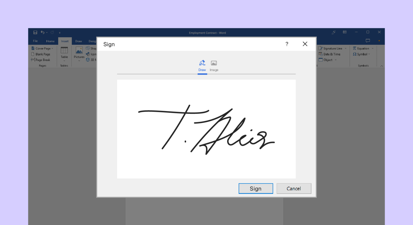 How To Create An Electronic Signature In Microsoft Word 2023 Overview 