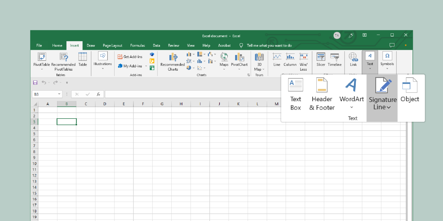 3 Ways To Create Electronic Signatures In Excel