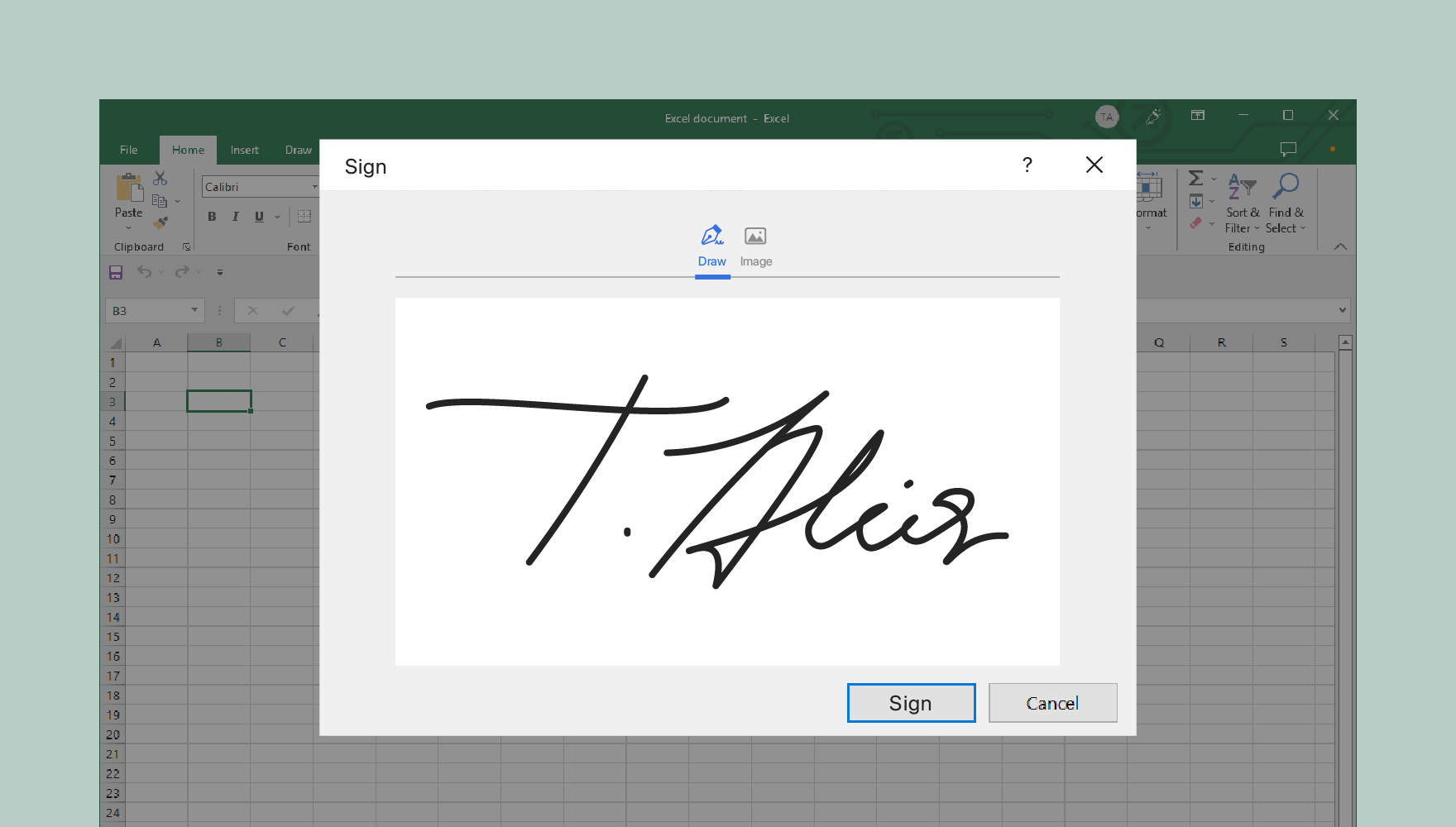 3 Ways To Create Electronic Signatures In Excel
