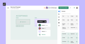 How do you put multiple signatures on one document?