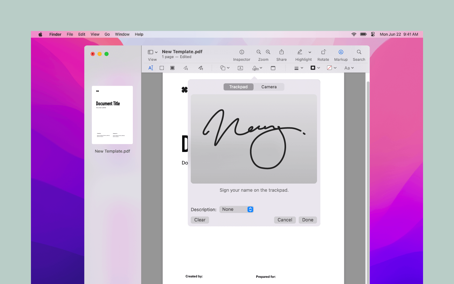 How to Sign PDF Documents on Mac