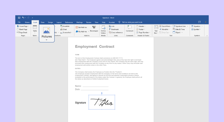 How to Insert a Signature in Word in 6 Simple Steps (2025 Update)