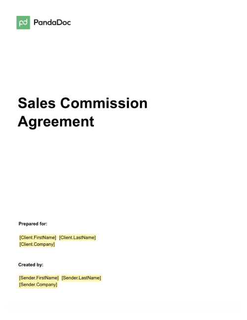 Sales Documents Templates, Free Sales Documentation Samples - PandaDoc