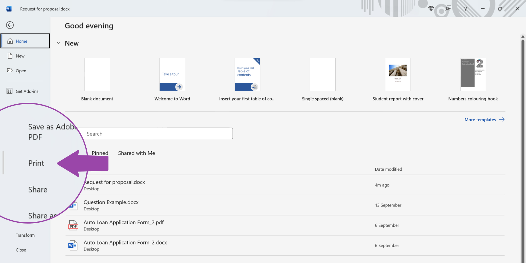 How to Print a Word Document | PandaDoc