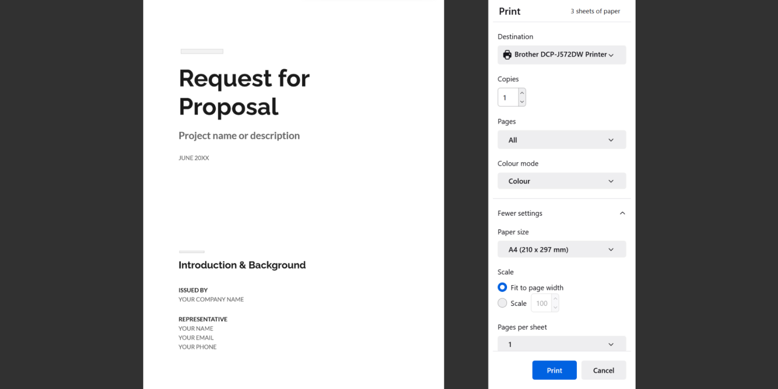 How to Print a Word Document | PandaDoc