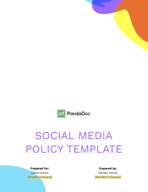 Company Policy Templates - Effective Company Policy Templates by PandaDoc