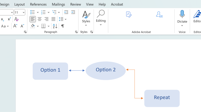 How to Make a Flow Chart in Word