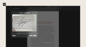 How to Insert a Signature in Pages