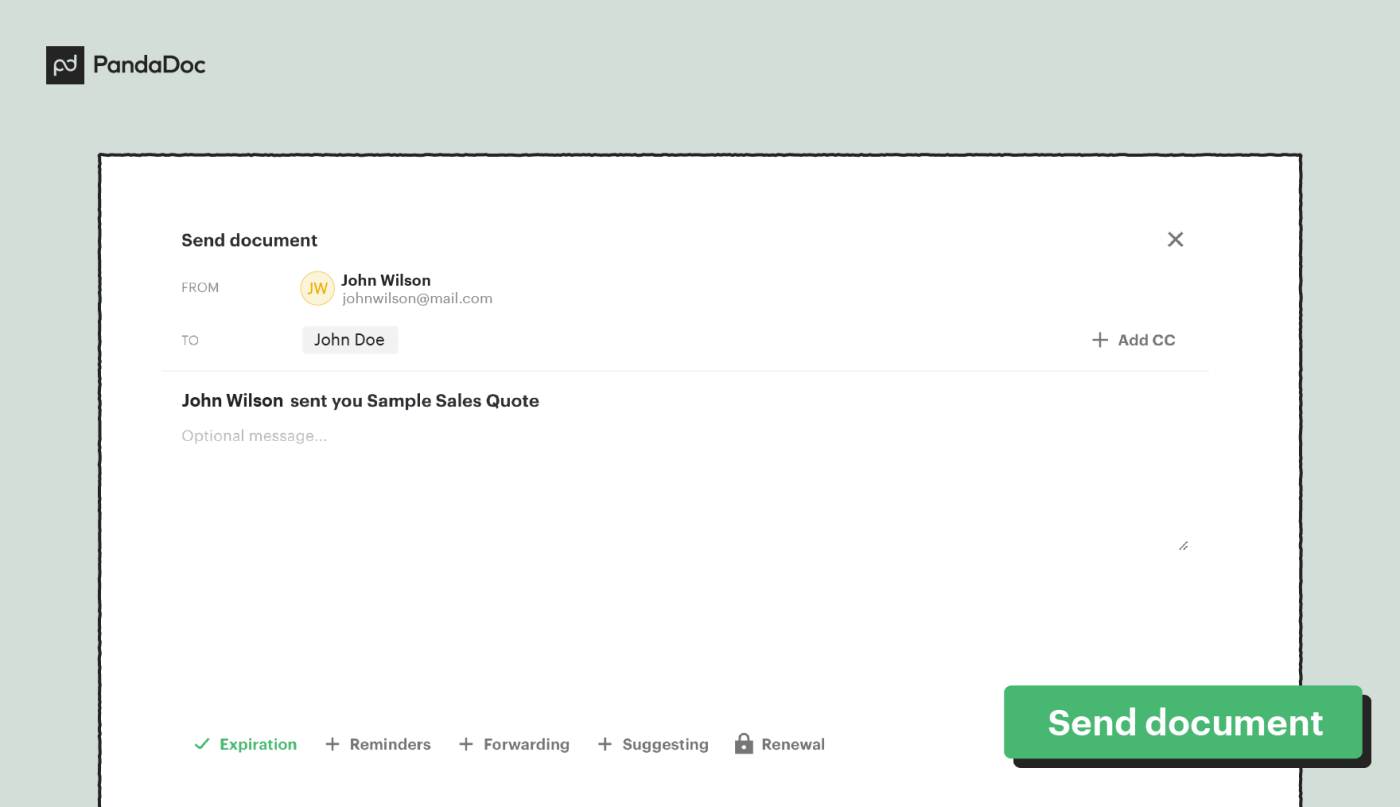 How To Send A Quotation To A Customer