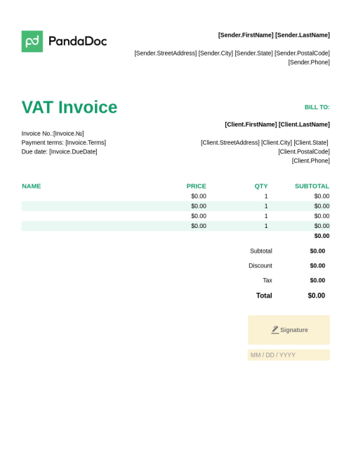 How to Write an Invoice for Payment: Guide from PandaDoc