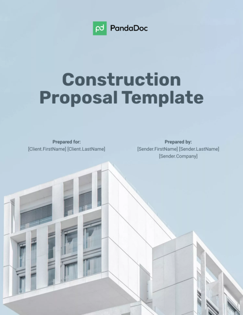 Professional Services Proposals Templates, Samples - PandaDoc