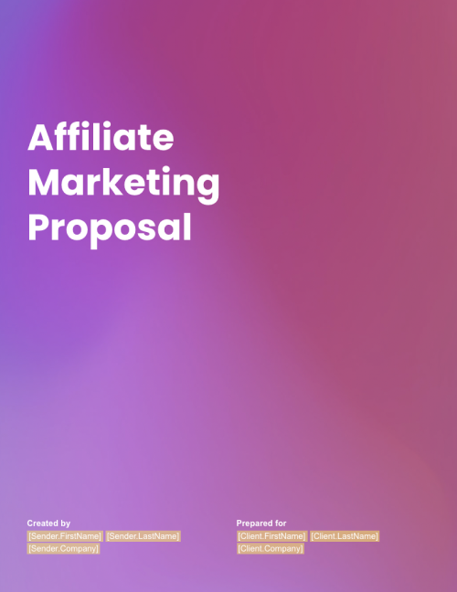 Marketing & Design Proposal Templates [35+ FREE Examples] - Use Now