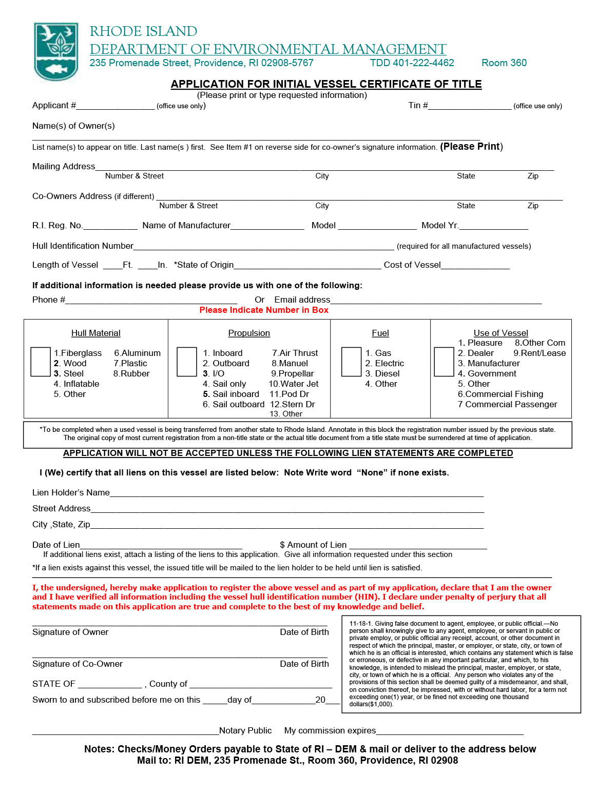 Rhode Island Bill of Sale Form Templates, Free Samples - PandaDoc