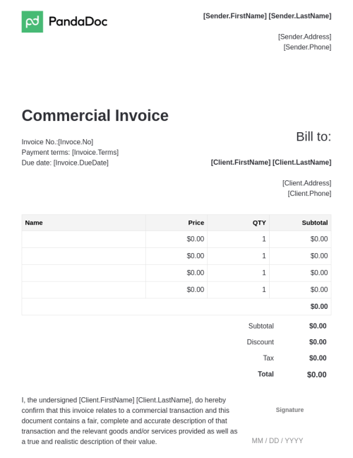 Proforma Invoice vs Commercial Invoice - What's the Difference?