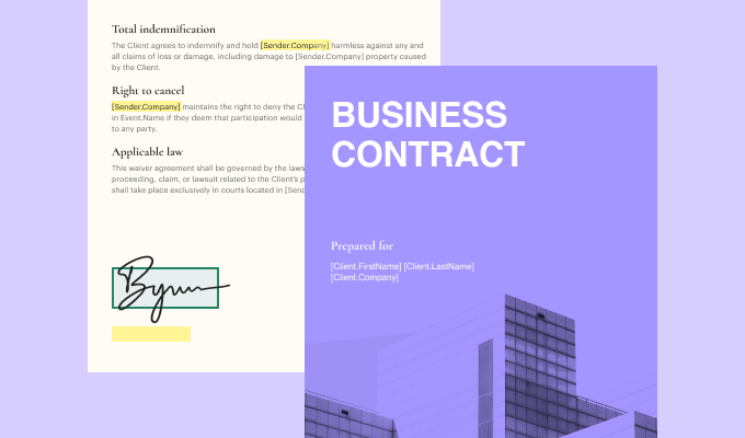 Use cases - Paperless Business Solutions from PandaDoc