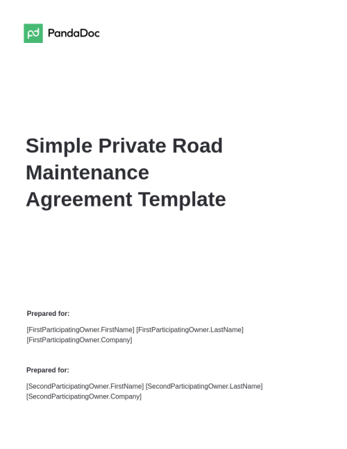 10 Free Simple & One-Page Proposal and Contract Templates - Pandadoc
