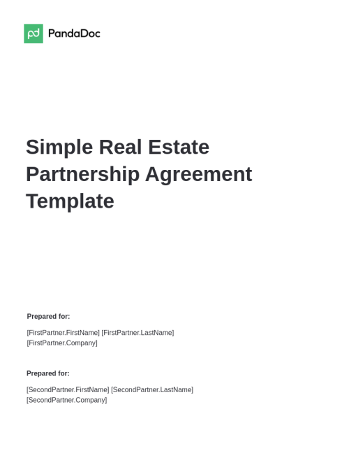 10 Free Simple & One-Page Proposal and Contract Templates - PandaDoc