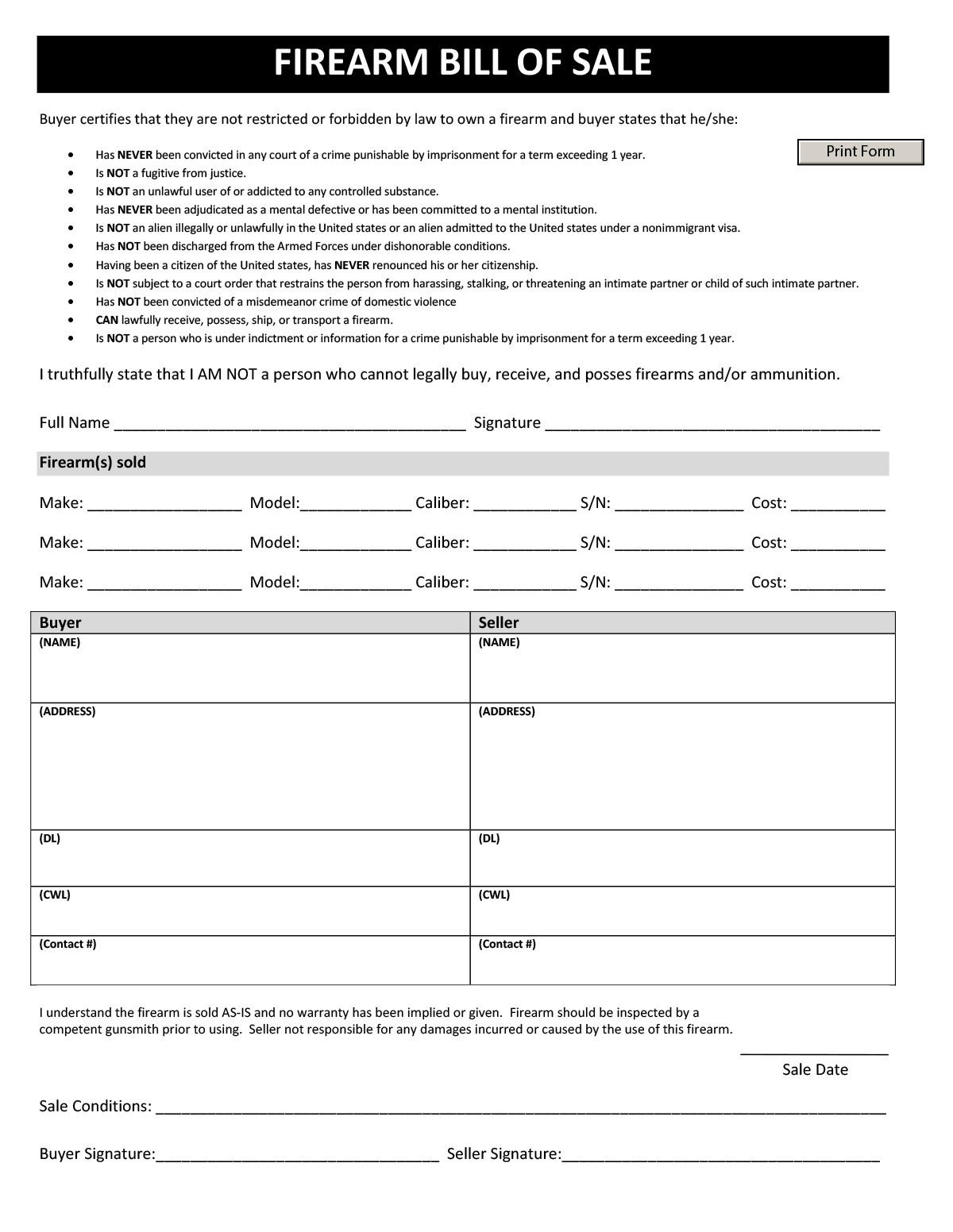 Colorado Bill of Sale Forms and Registration Requirements 2020