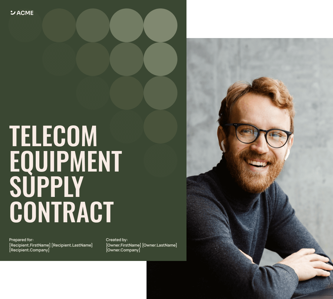 Telecom Contract Management Software - PandaDoc