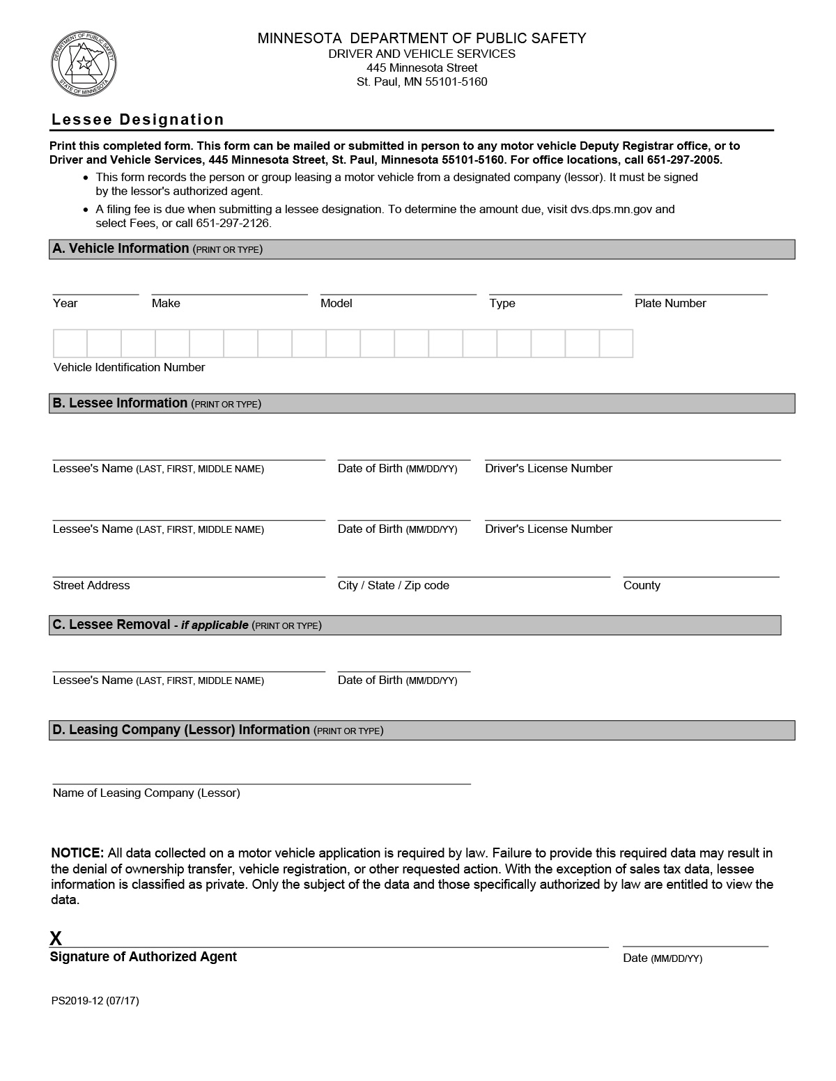 Minnesota Bill of Sale Form Templates, Free Samples - PandaDoc