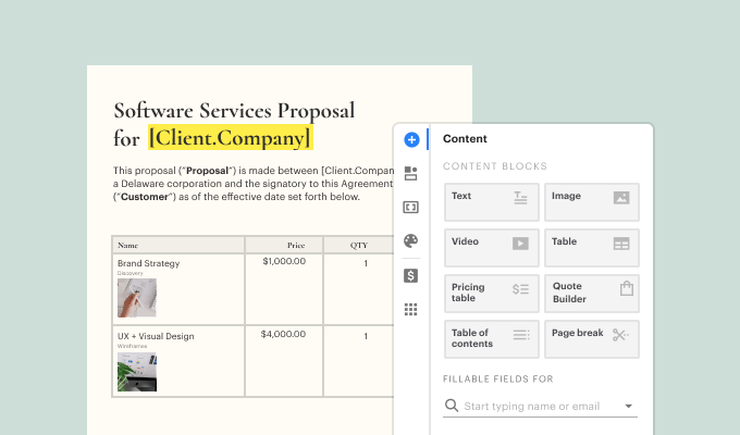 Use cases - Paperless Business Solutions from PandaDoc
