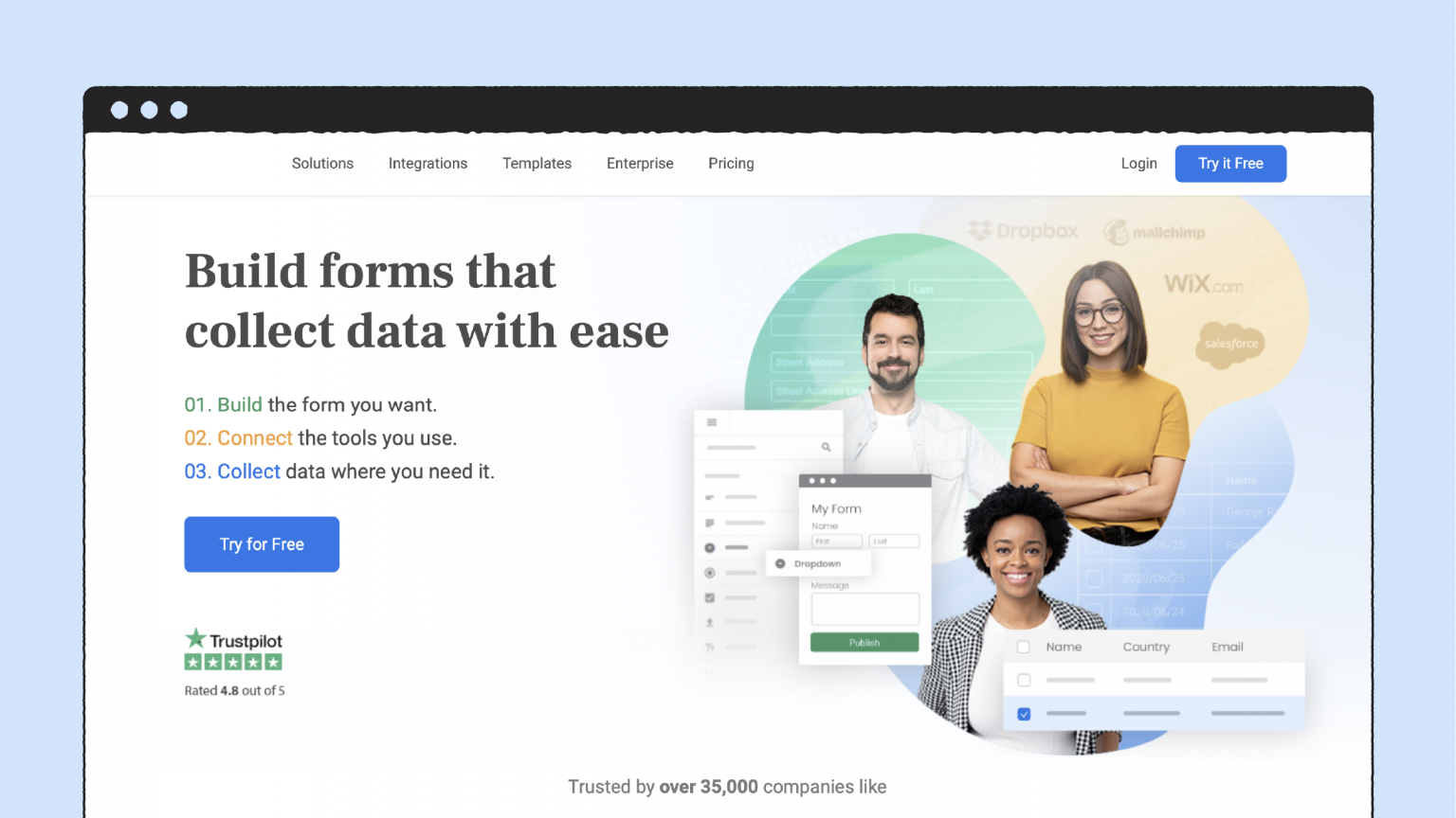 Form Builder Apps: Top 9 Tools to Create, Send and Track Forms - PandaDoc