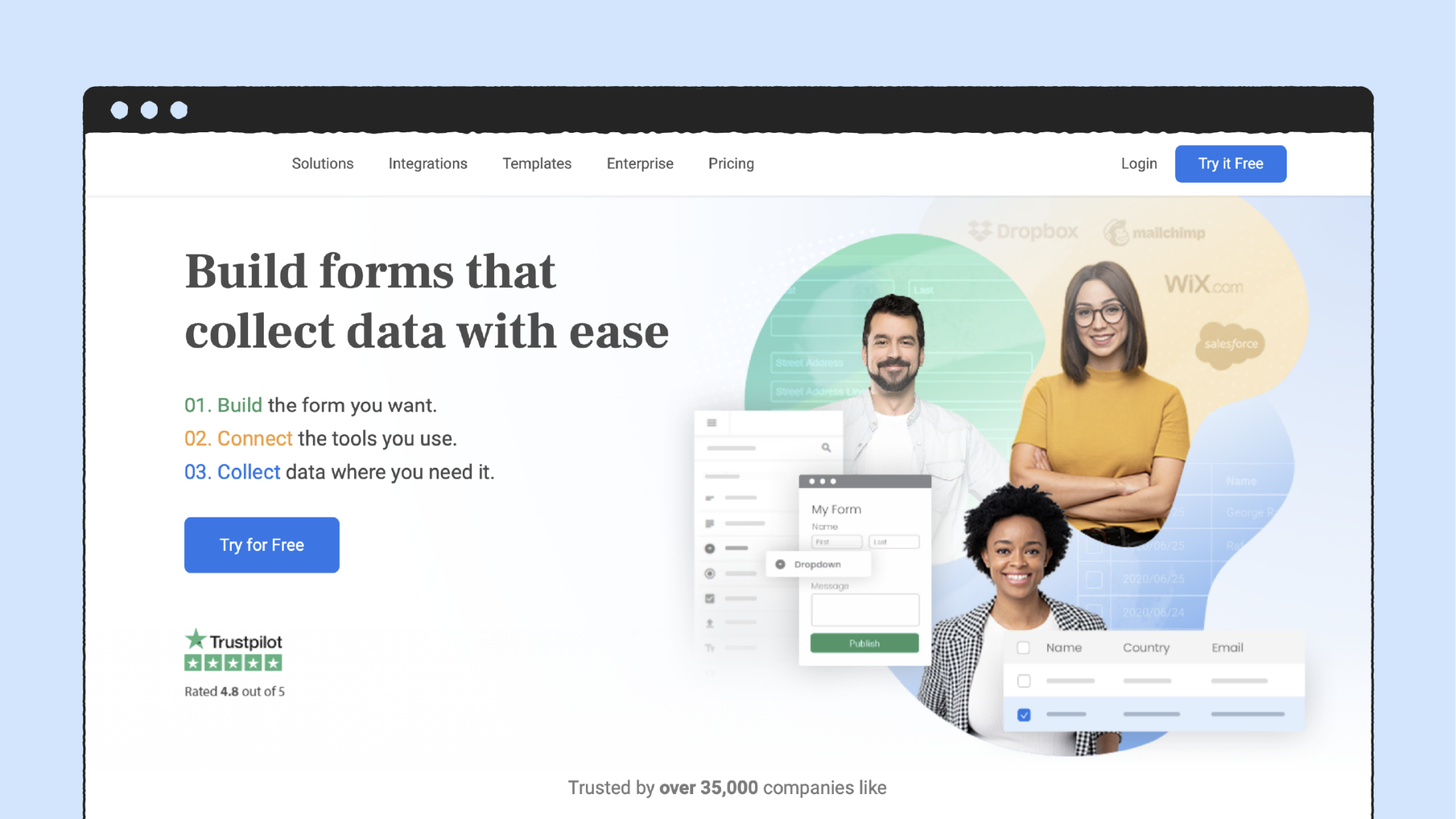 Form Builder Apps: Top 9 Tools to Create, Send and Track Forms - PandaDoc