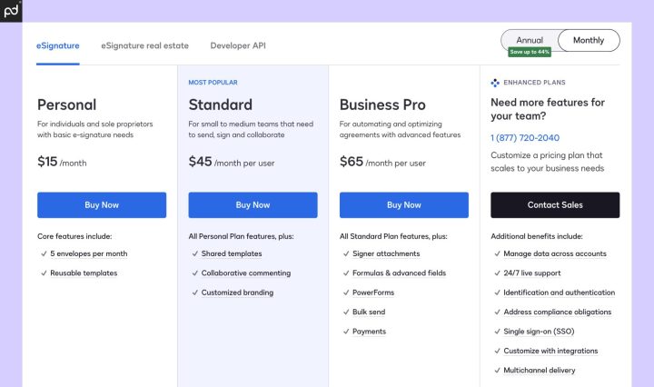 Assuresign vs DocuSign: Reviews, Pricing, Features - PandaDoc