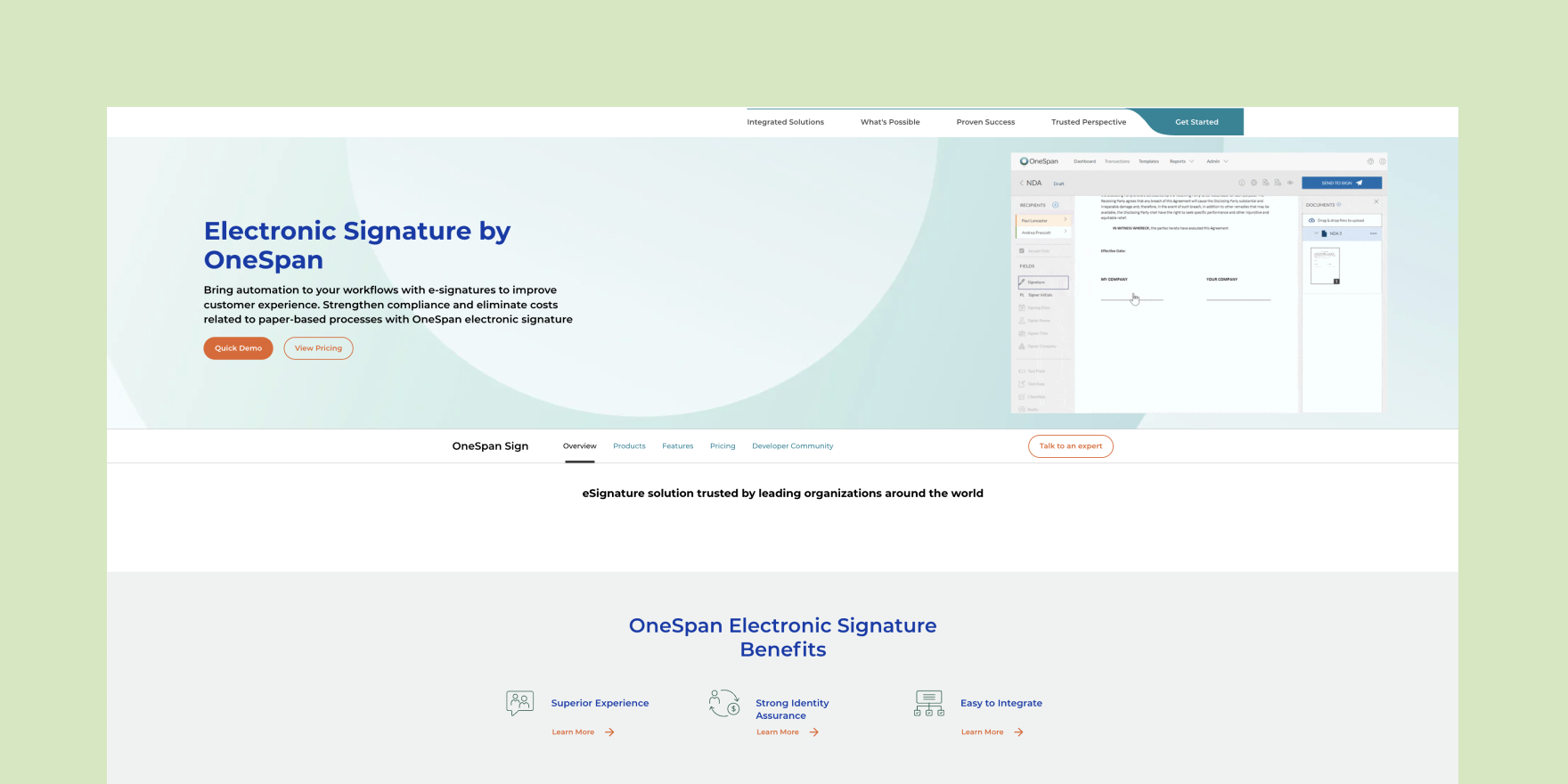 16 Best Electronic Signature Software, Document Signing Solutions to e ...