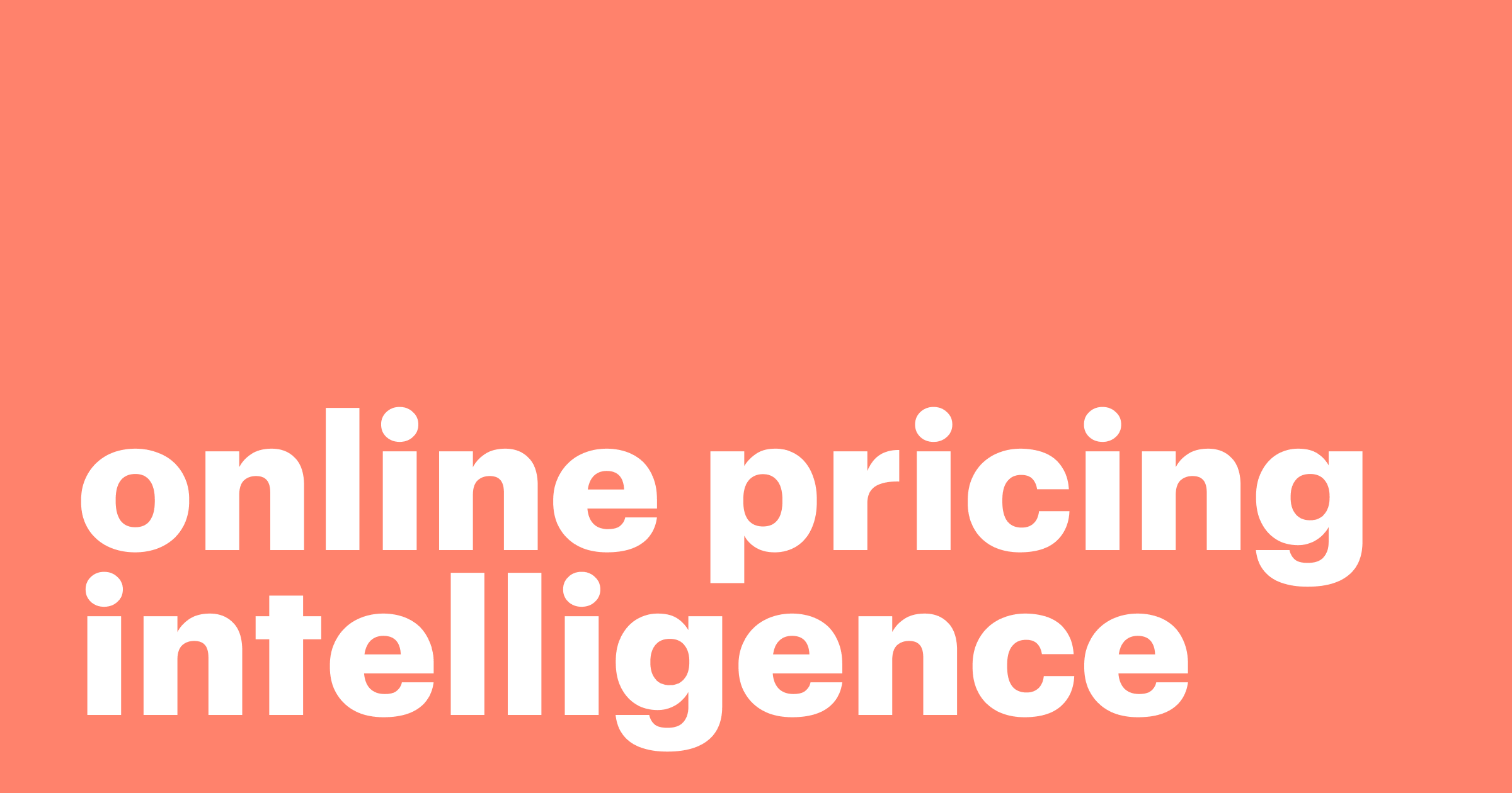 Pricing Intelligence: Data-Driven Insights for Smarter Pricing Strategies