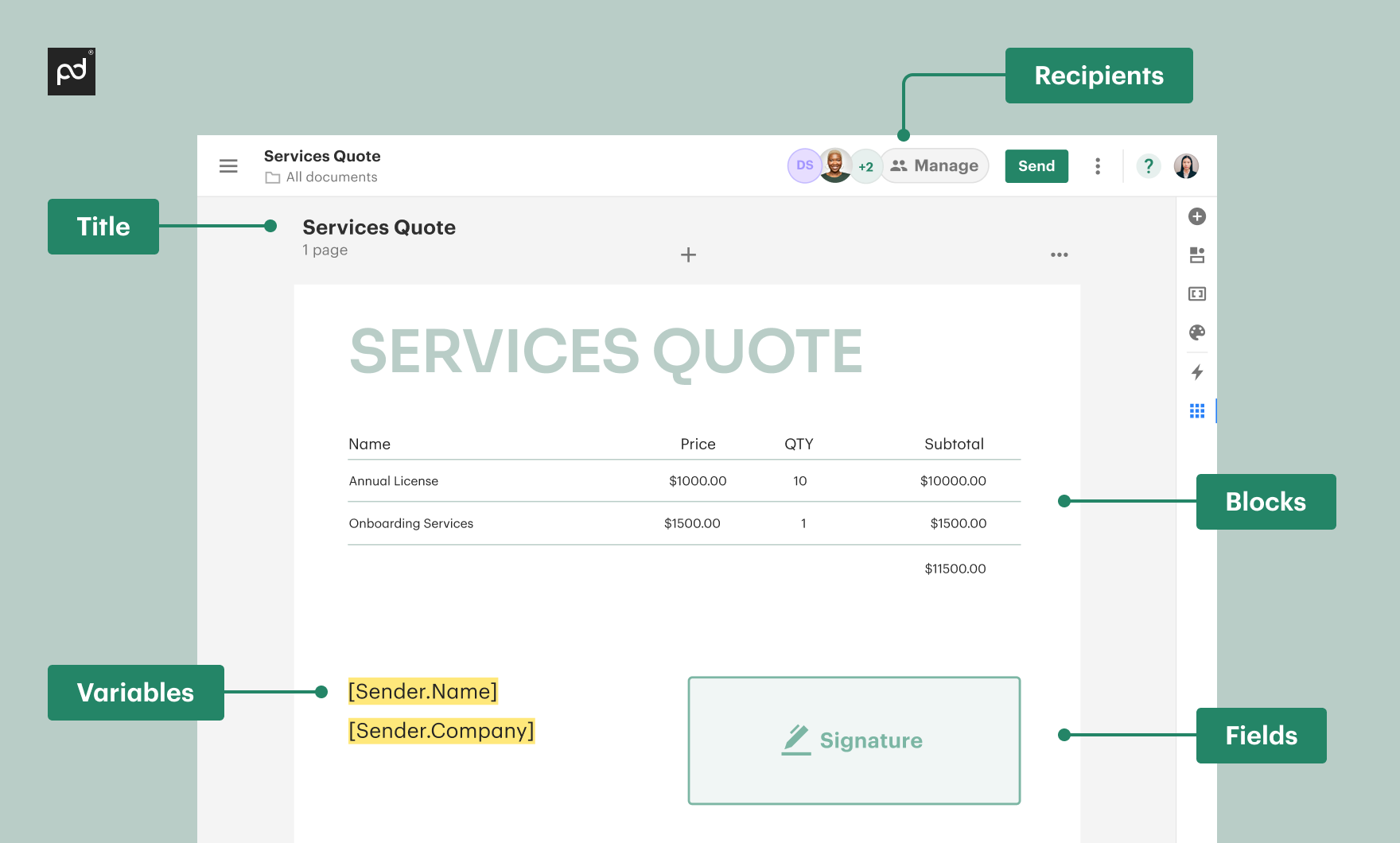 Quick Start Guide for Users and Customers - PandaDoc Blog