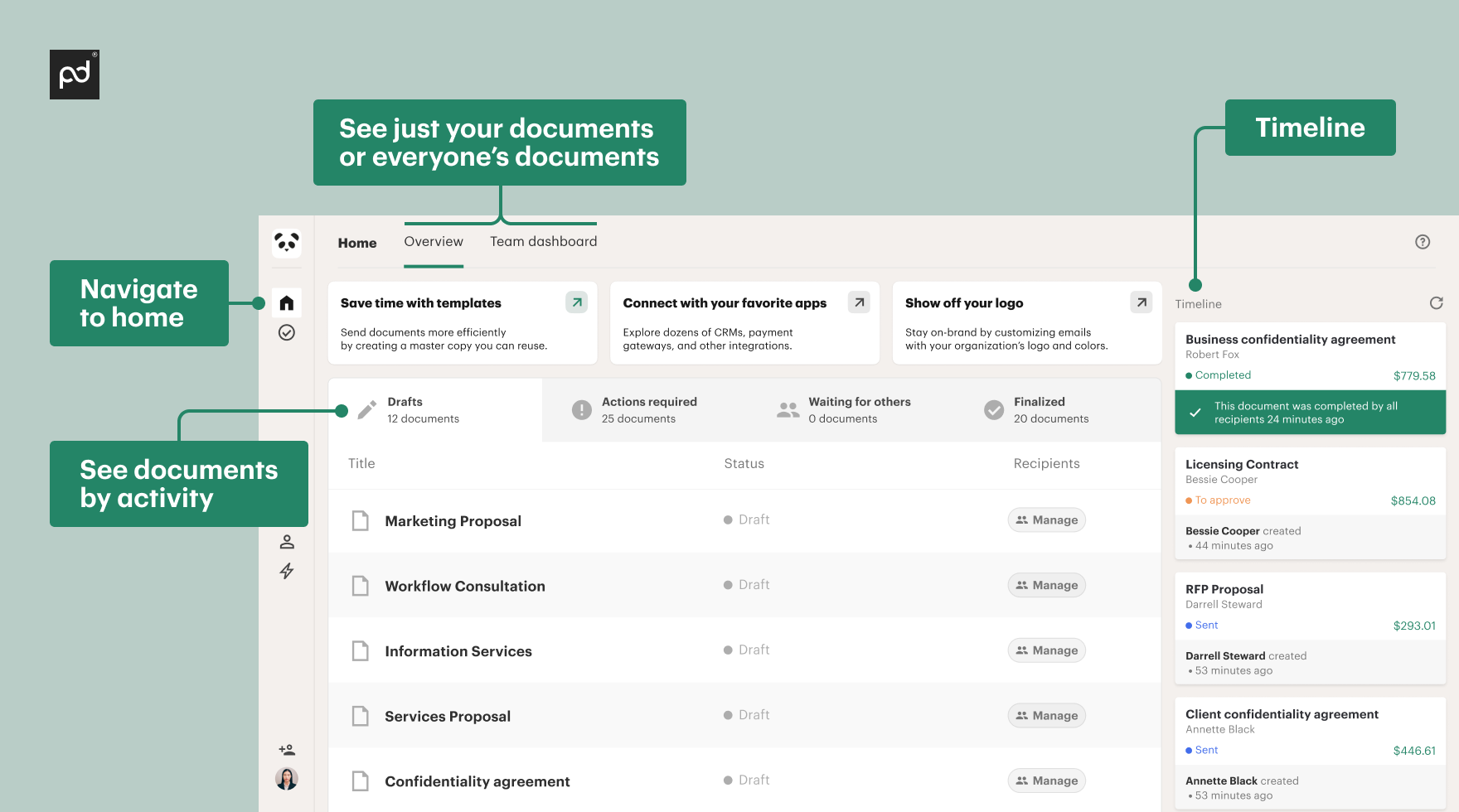 Quick Start Guide for Users and Customers - PandaDoc Blog