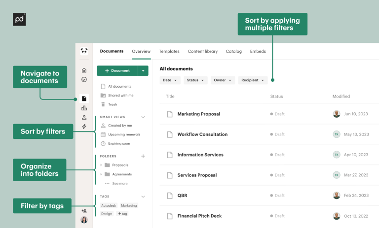 Quick Start Guide for Users and Customers - PandaDoc Blog