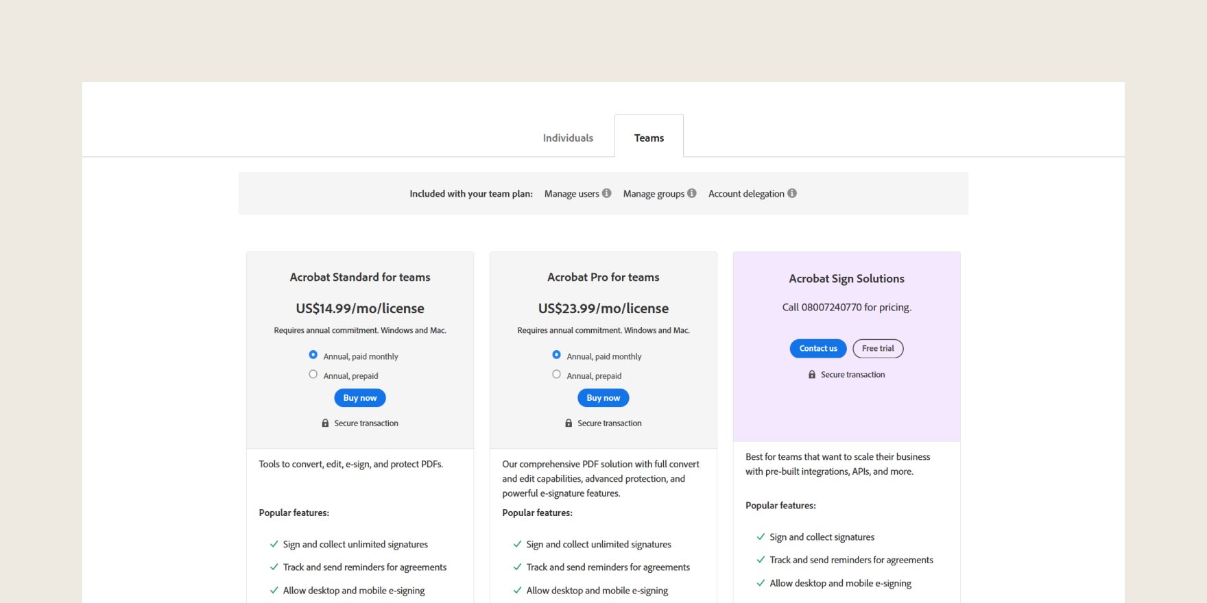 Adobe Acrobat Sign Review: Pricing, Ratings, Features - PandaDoc