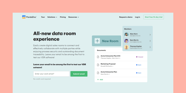 Your guide to finding the best virtual data room | PandaDoc