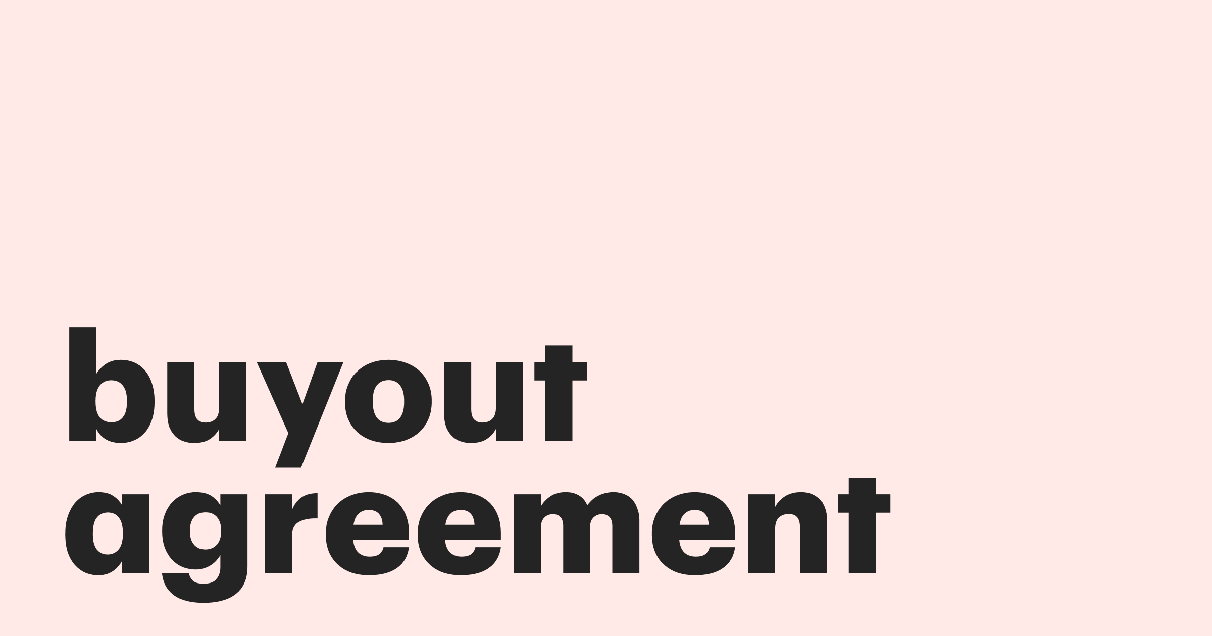 Buyout Agreement: How It Works, Definition, Types - PandaDoc Guide
