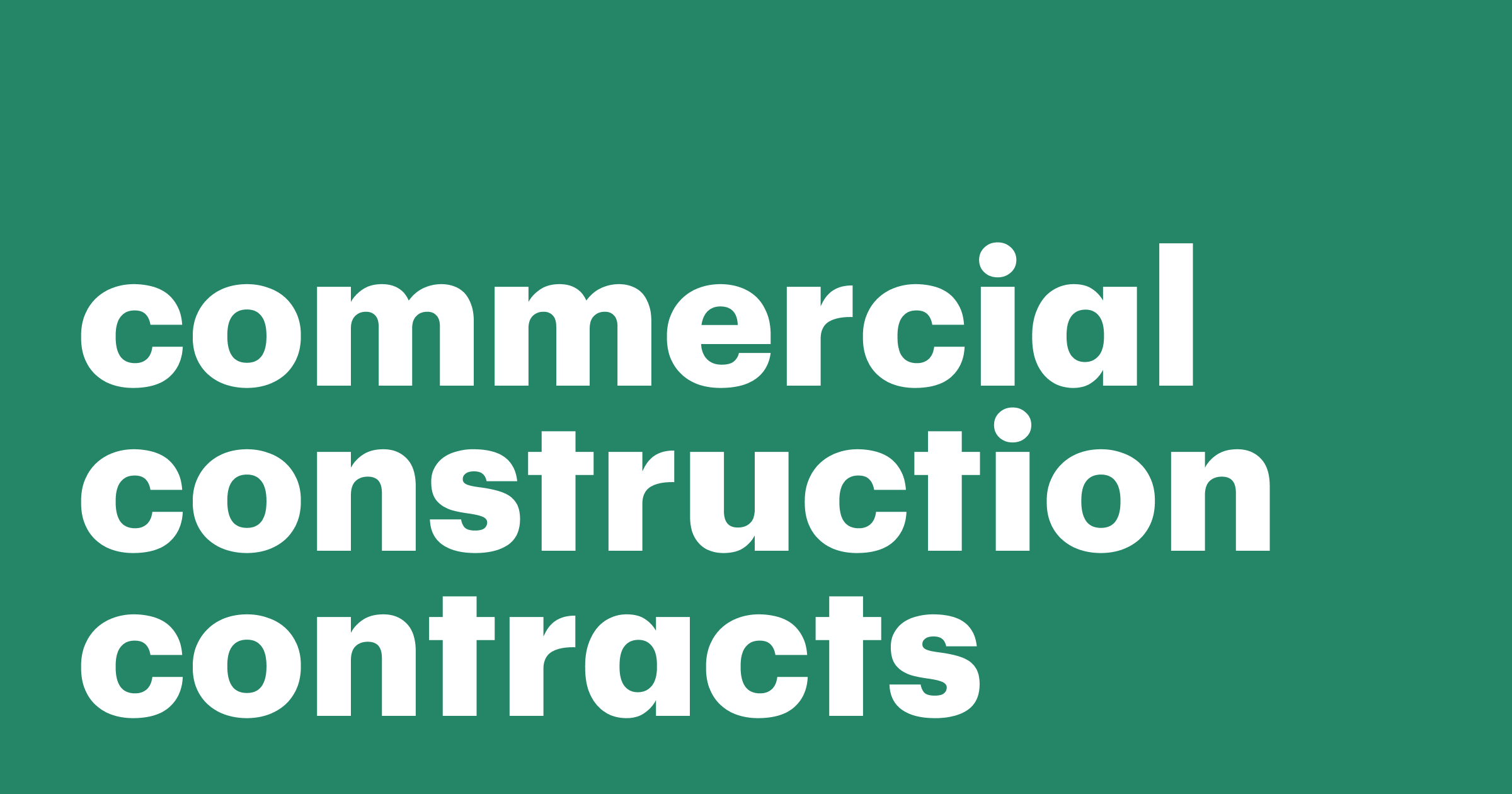 Commercial Construction Contracts: Definition, Elements, Types - PandaDoc