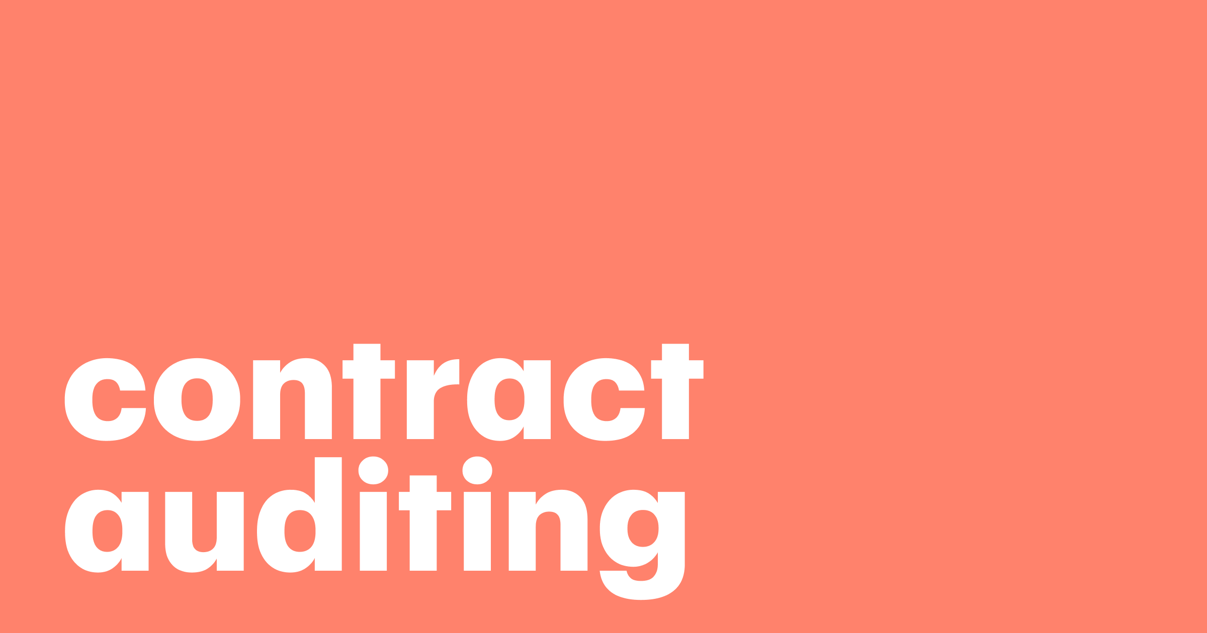 Contract Auditing: What is It, Types of Contract Audits with Examples ...