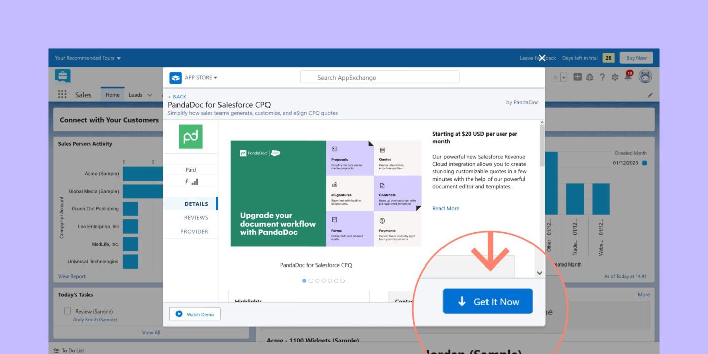 CPQ Integrations | PandaDoc