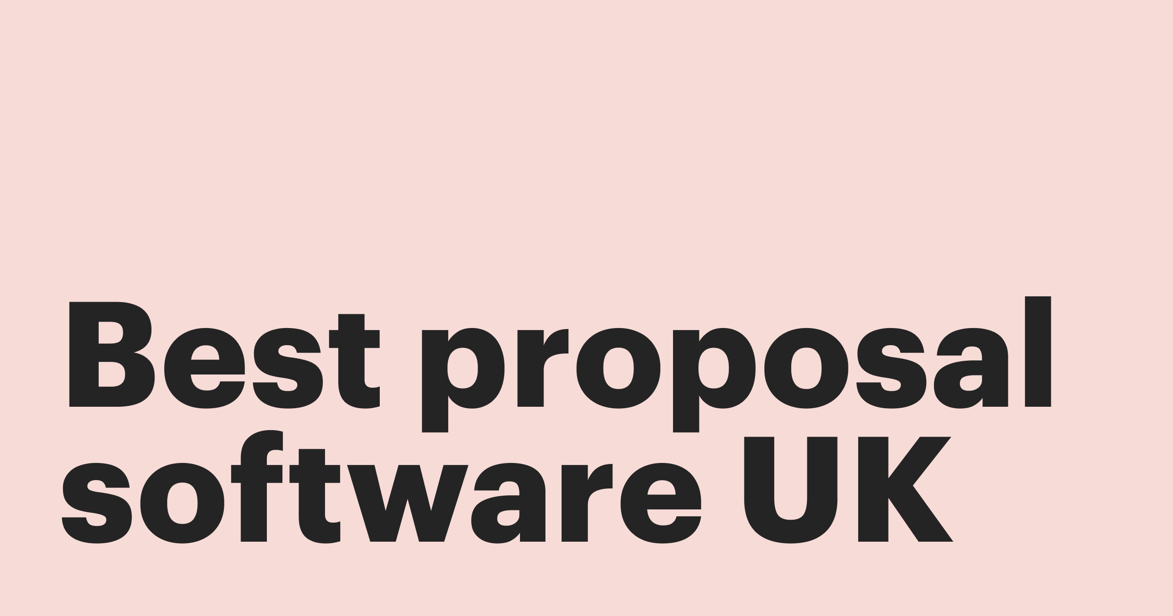 The Best Proposal Software in 2025 in UK | PandaDoc