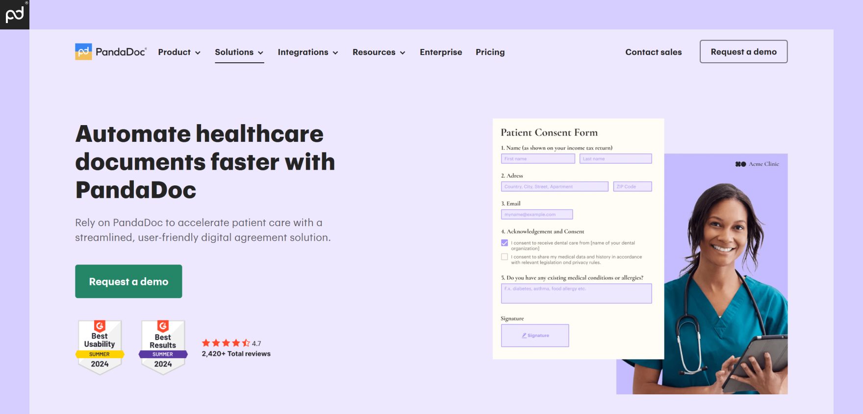 Transform Your Healthcare Documentation with PandaDoc