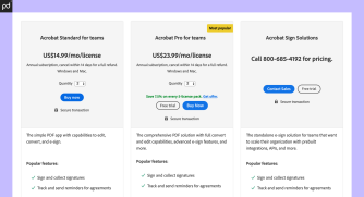 DocuSign Pricing: DocuSign Plans, Subscription Monthly Cost - PandaDoc