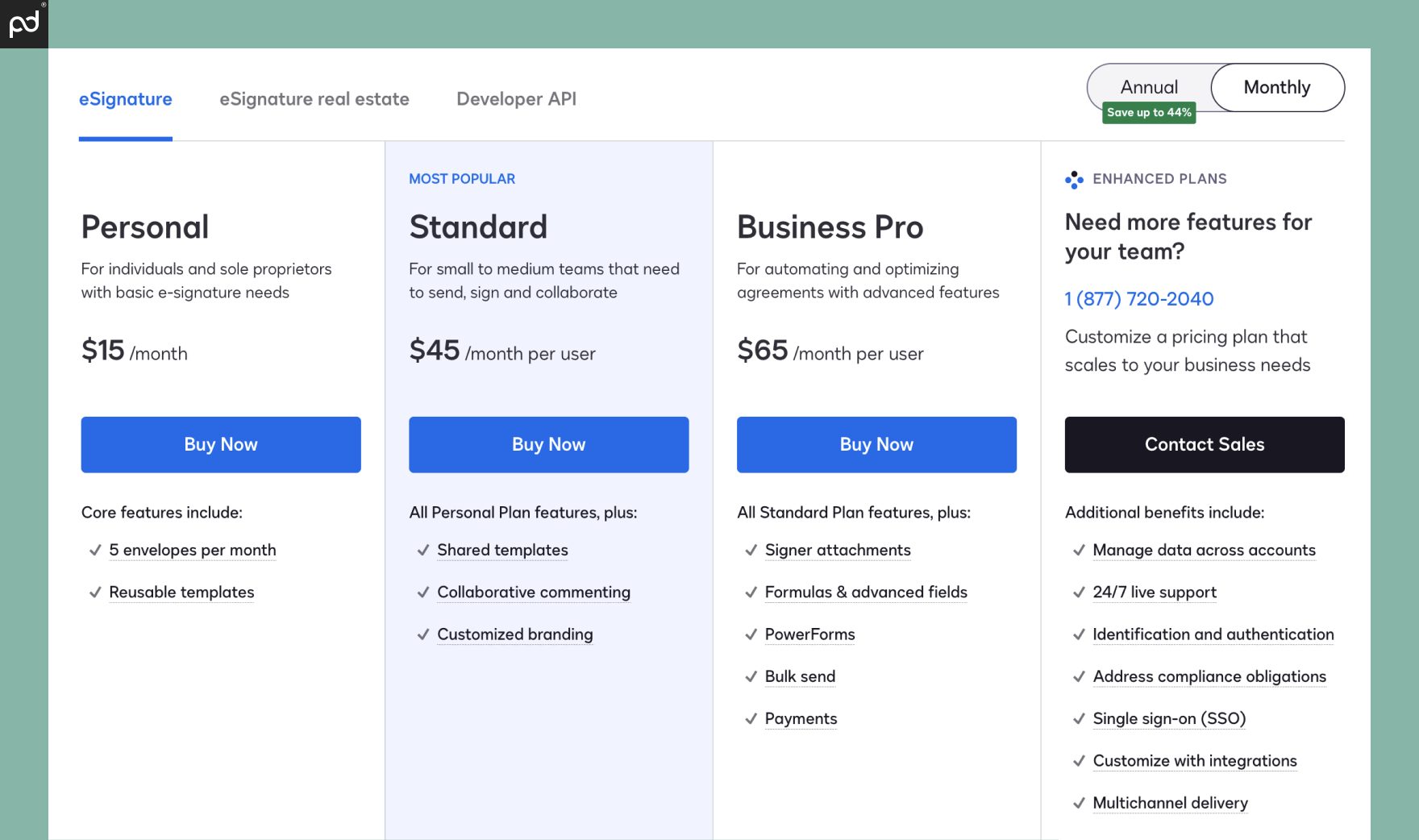 SignNow vs DocuSign Comparison: Pricing, Reviews - PandaDoc