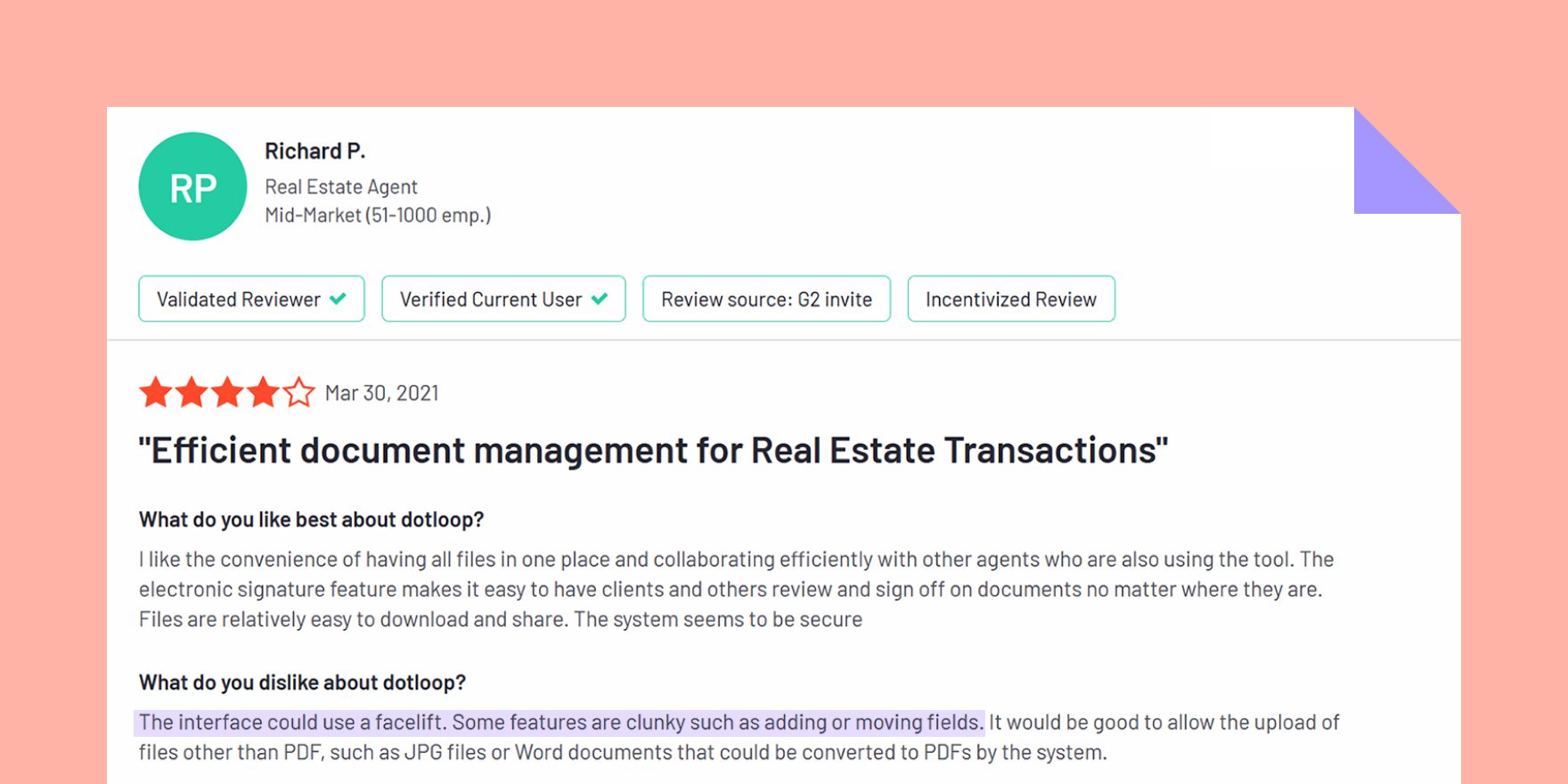 Dotloop Review: Pricing, Features, Pros & Cons - PandaDoc