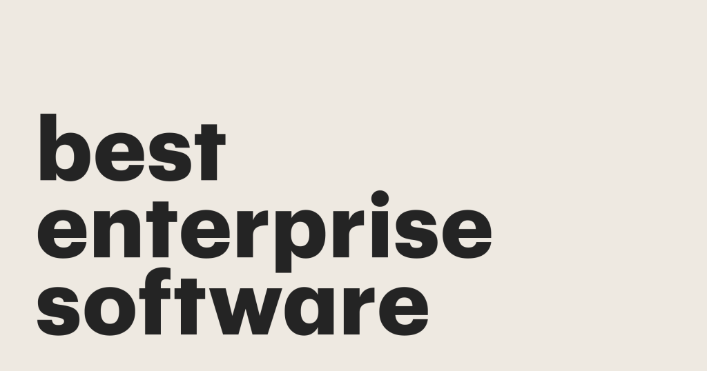 11 Best Enterprise Software Companies to Consider in 2023