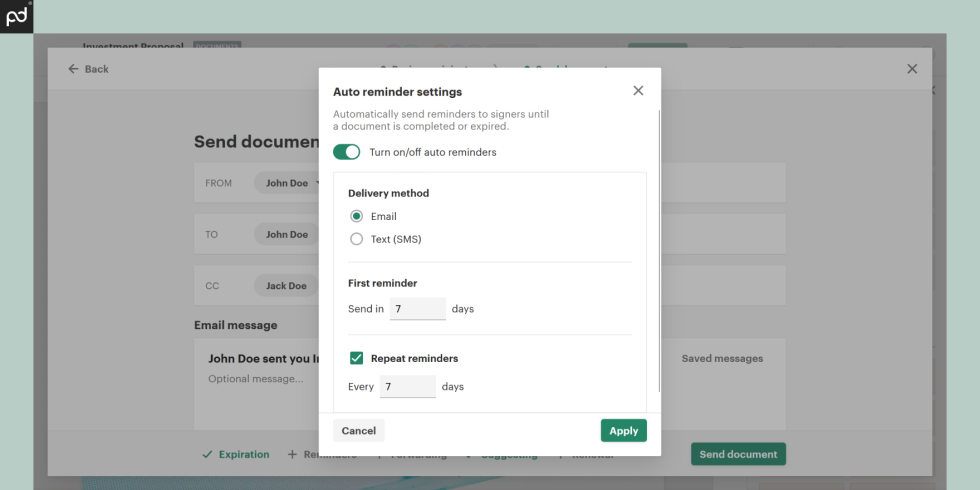 Transform Your Financial Document Automation With Pandadoc